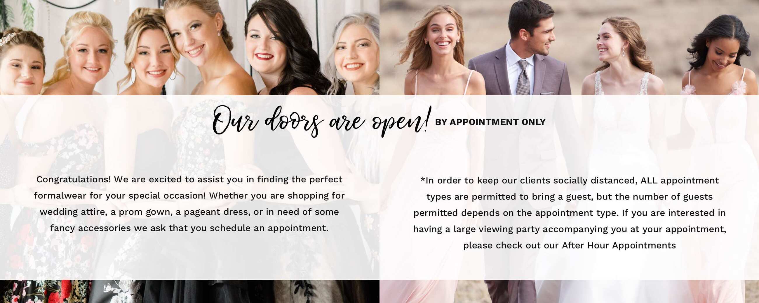 Formalities | Bridal, Bridesmaids, Prom and Tux